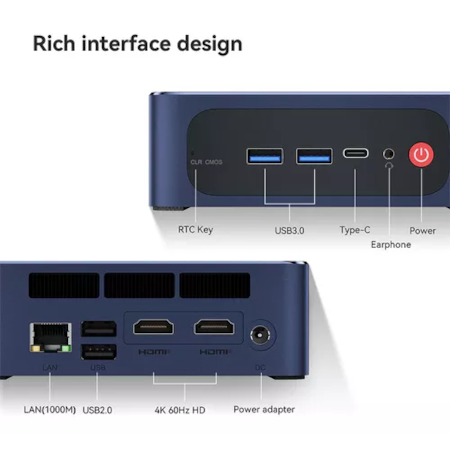 Mini Pc Sei 12 Intel Beelink I5 16G 500G Windows 11 - Tech Makers