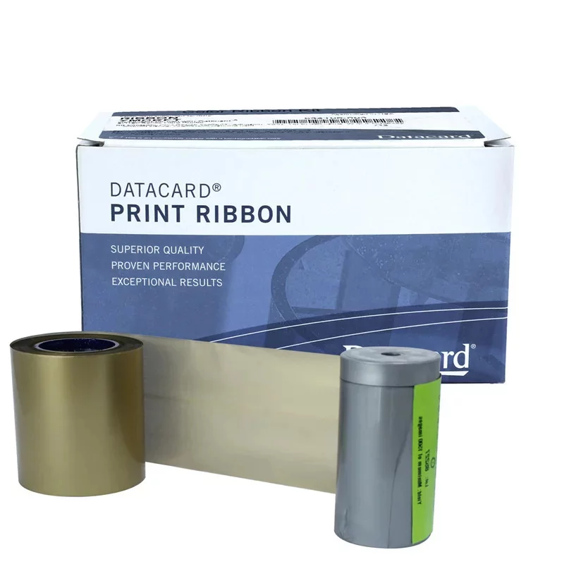 Ribbon Entrust Datacard Dourado 1500 Impressões 532000-007 - Tech Makers