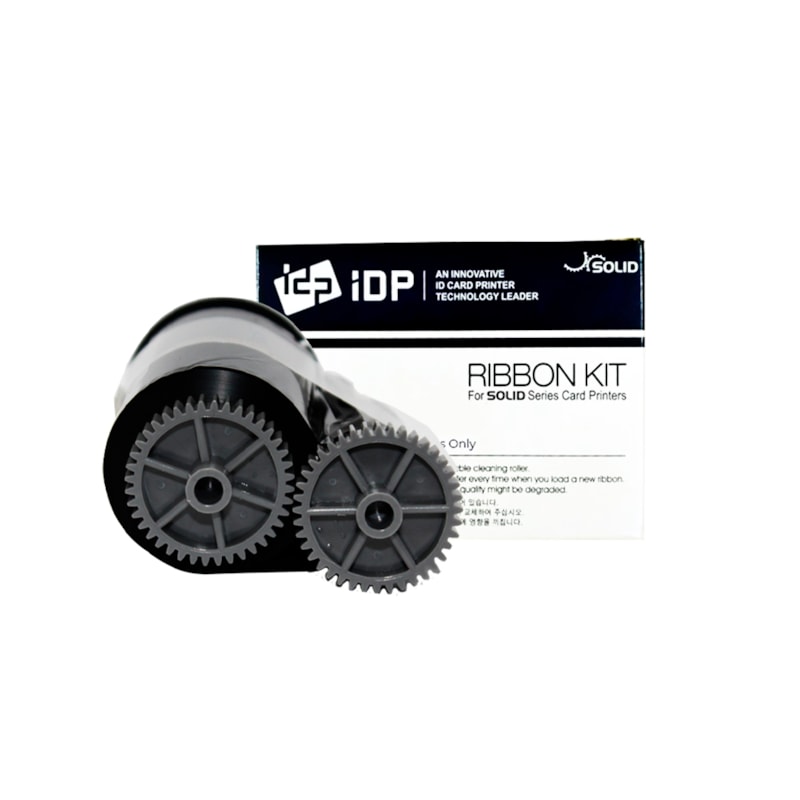Ribbon Idp Solid Preto 1200 Impressões - Tech Makers