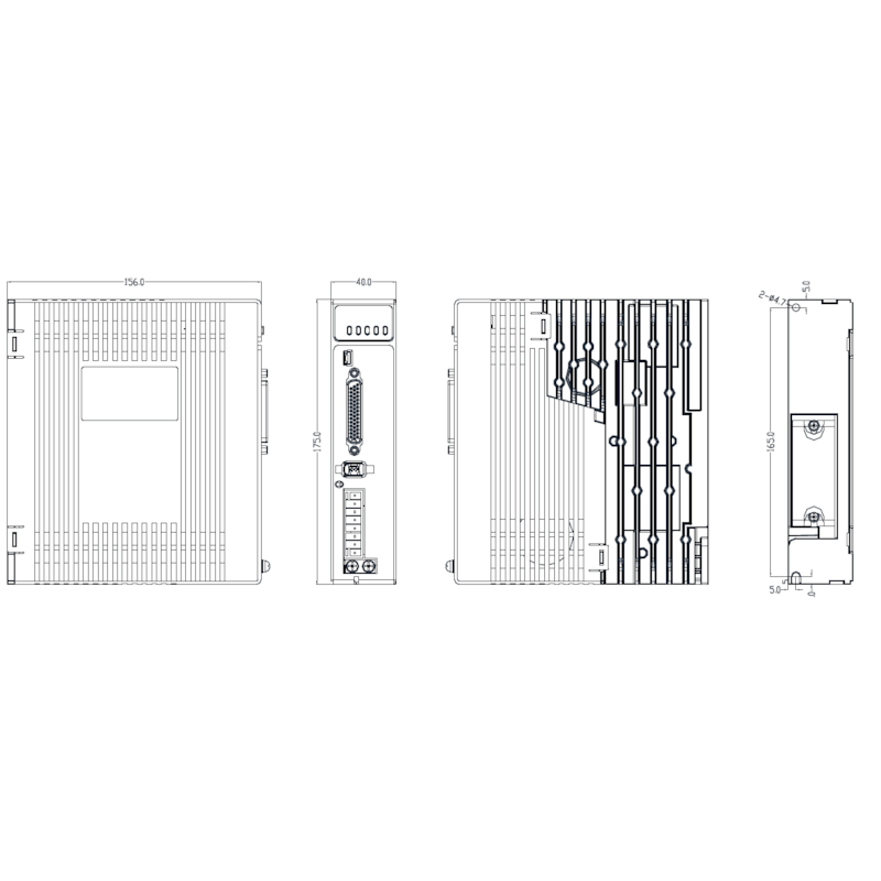 Servo Driver Leadshine 400W ELP-RS400Z - Tech Makers