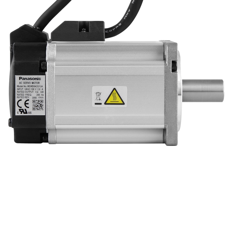 Servo Motor Panasonic 400W 1.27Nm MSMD042G1U4 Série LIQI A5 - Tech Makers